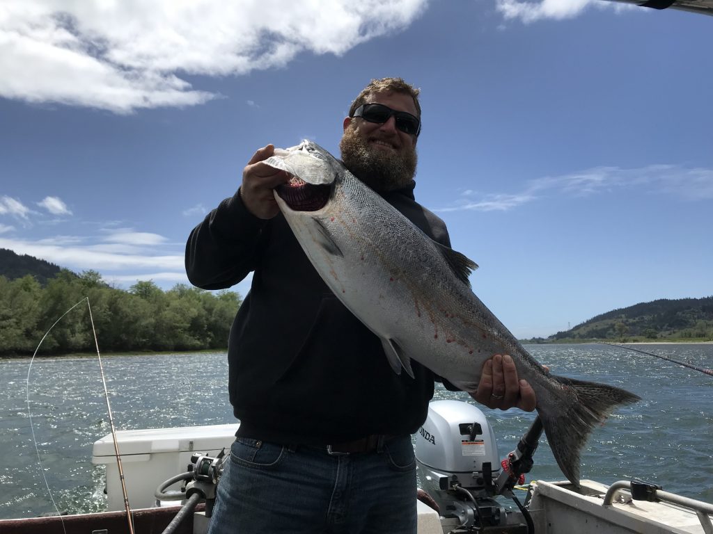 May 10, 2018 Rogue River Spring Chinook - FISH OREGON GUIDE SERVICE